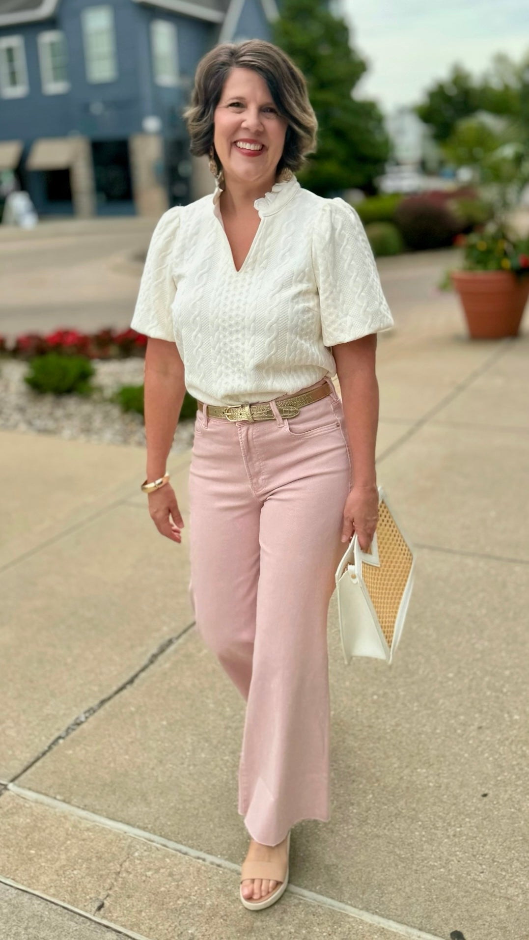 Braided Voy Top - Cream – Tunie's Boutique